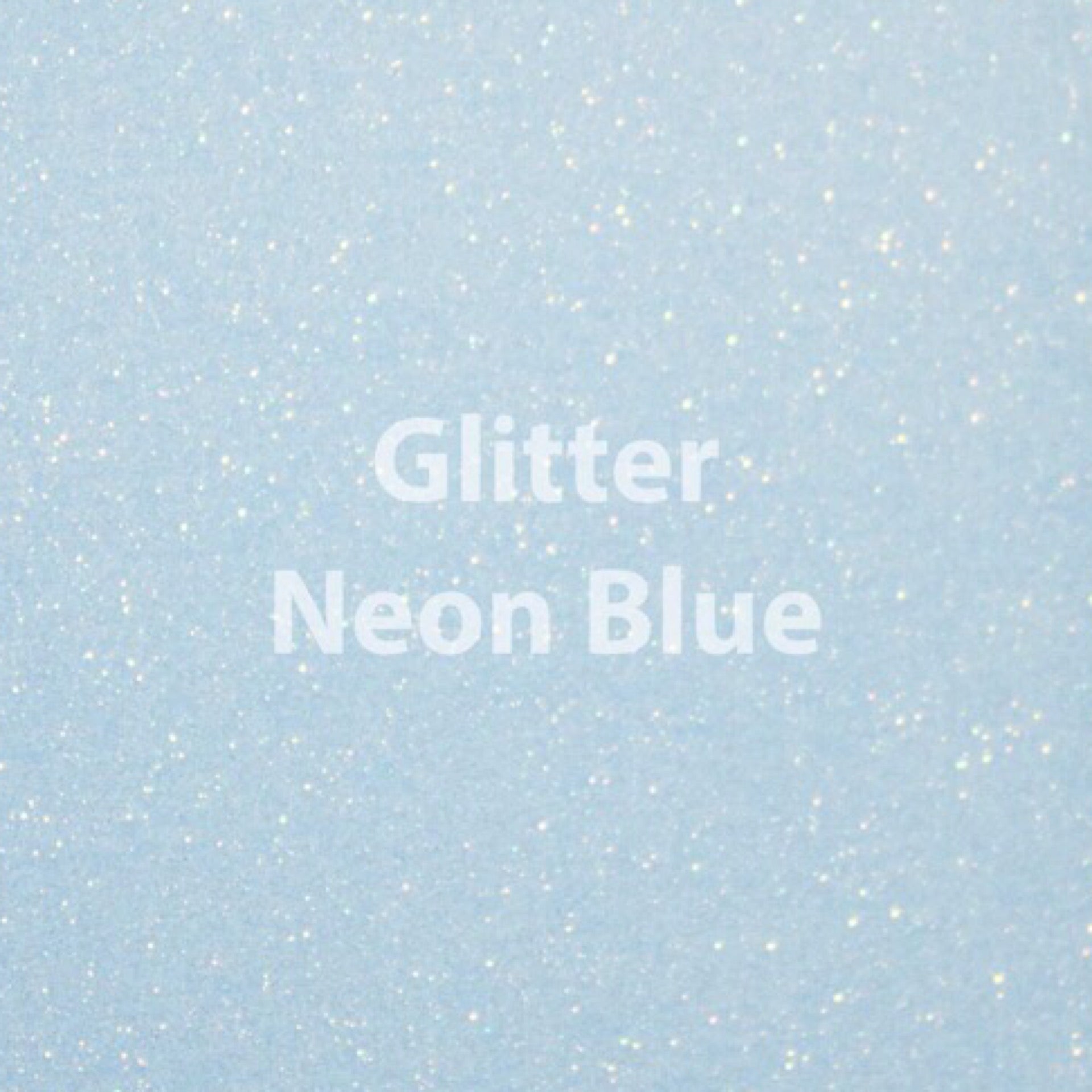 Neon Blue Glitter | Soaring in HIS Gift